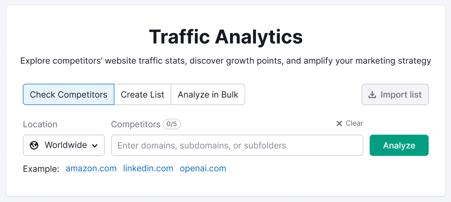 7 Best Website Traffic Analysis Tools (2026 Guide)