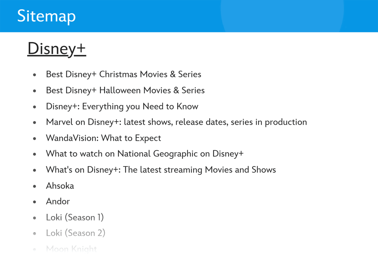 6 Sitemap Examples + Best Practices for Better SEO Results